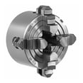 4-Jaw Lathe Chuck 3 Inch, 80mm Metal Lathe Chuck 0.1-3.15in Clamping ...