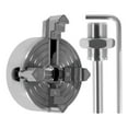 4 Jaw Lathe Chuckzinc Alloy Self Centering Lathe Chuck Set With Wrench And Connecting Rod