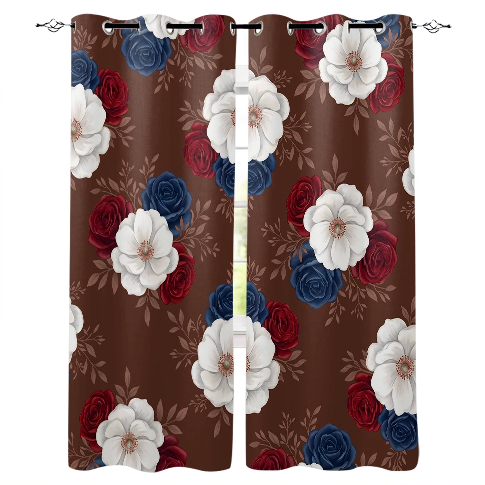 4 of July Blackout Curtains for Bedroom/Living Room, Thermal Insulated ...