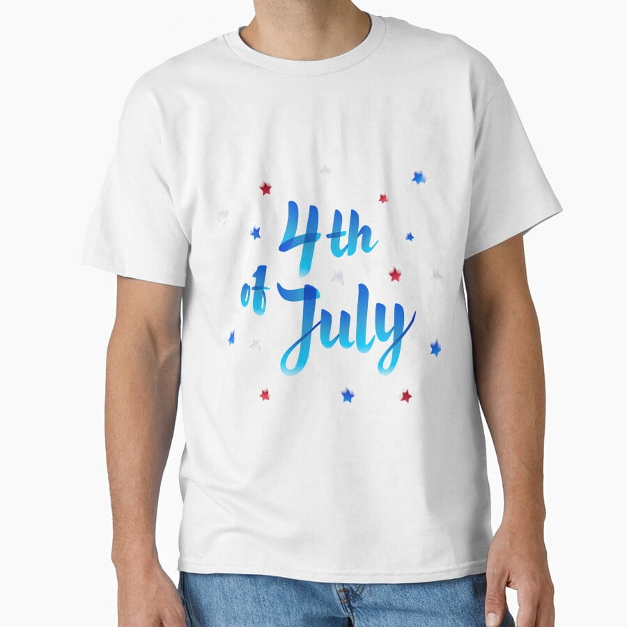 4 July Independence Day Usa T-Shirt - Walmart.com