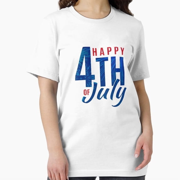 4 July T-Shirt, Gift For Patriotic, Independence Day Shirt, Red White ...