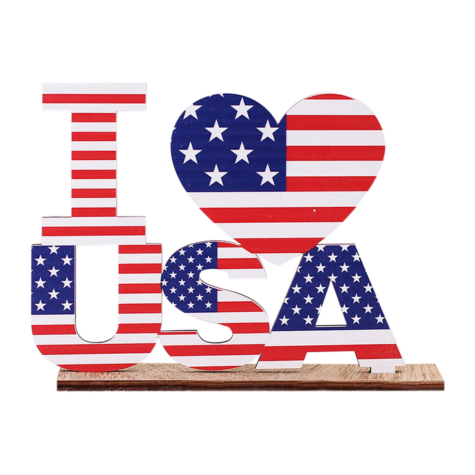 4 of July Table Decoration, Patriotic Gnome Table Centerpiece Sign ...