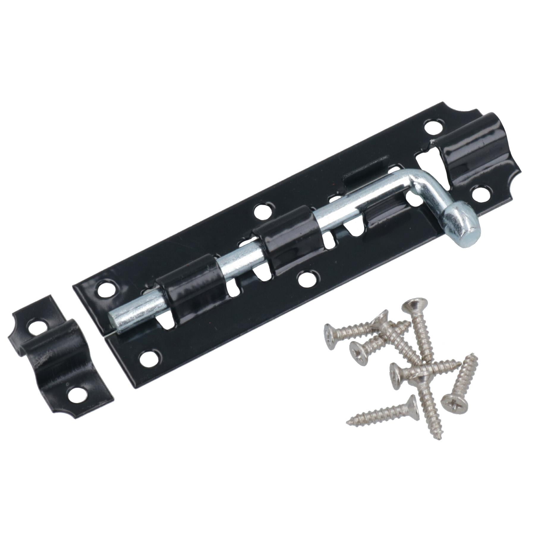 4” Jumbo Tower Bolt Sliding Shoot Bolt Latch Catch for Sheds Gates ...