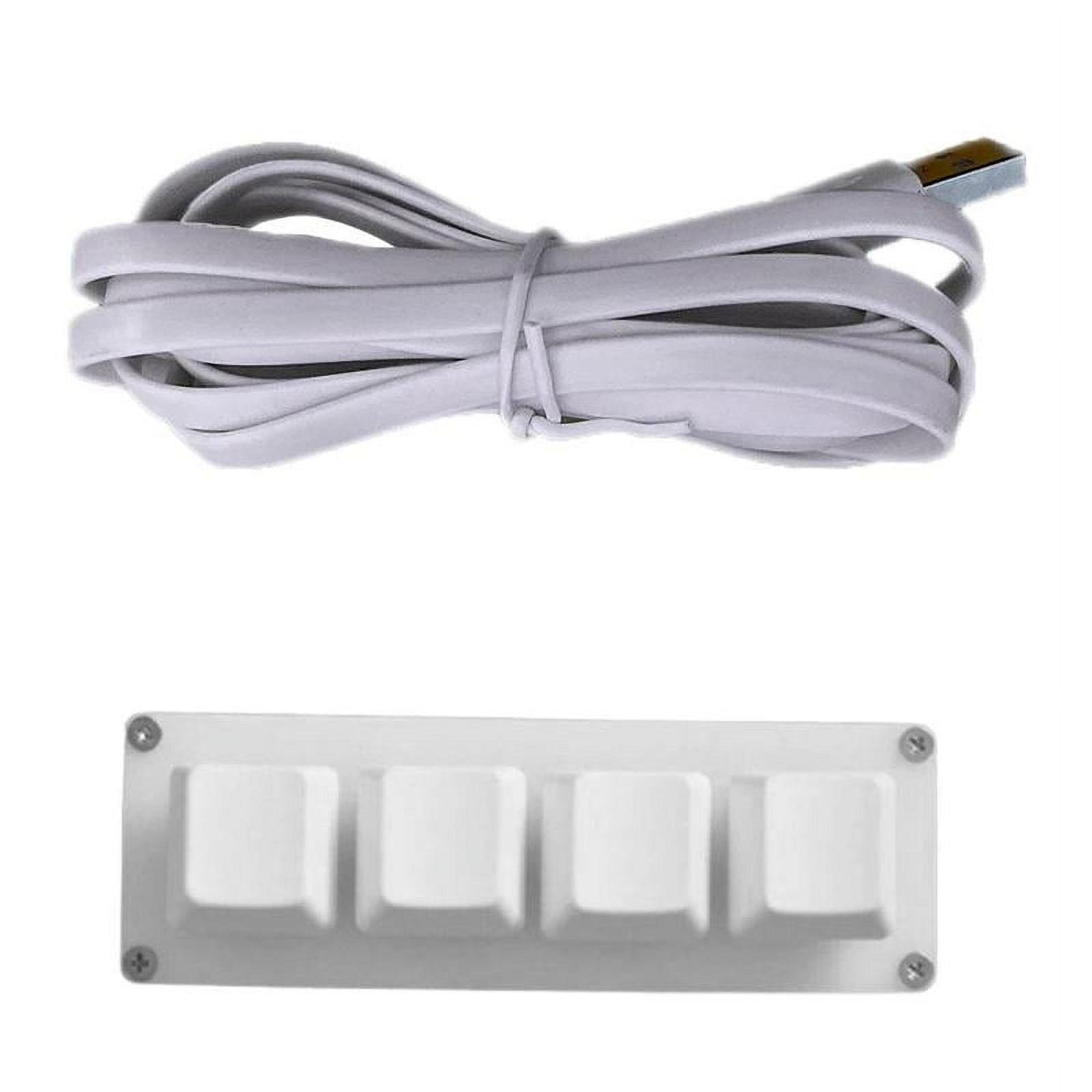 4-Key USB Mini Mechanical Keyboard DIY Custom Shortcuts &Data ...