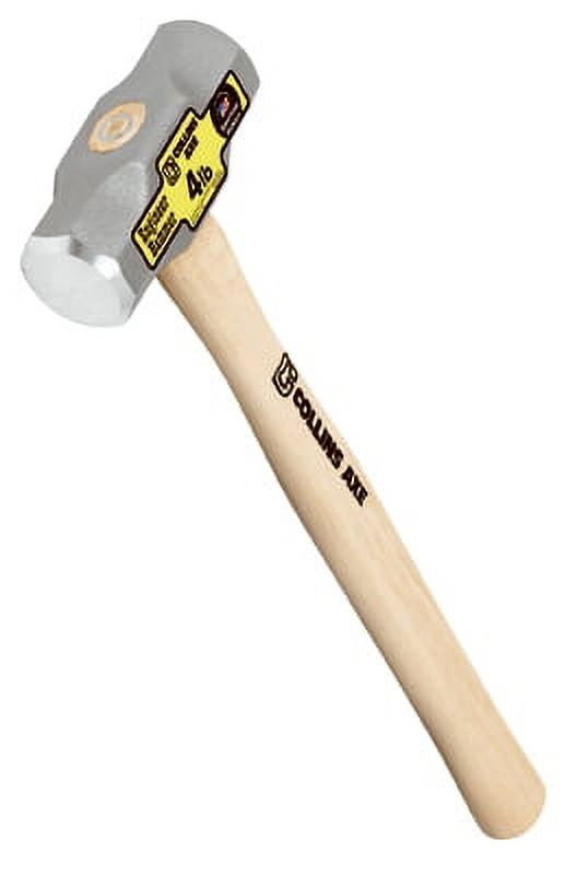 4 LB Double Face Engineers Hammer 16" Oval Eye Hickory Handle, Each ...