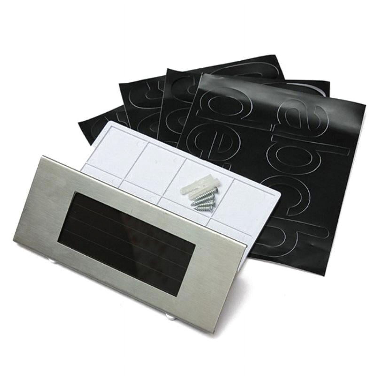 4 LED Lamp House Number Address Solar Door Sign Outdoor House Doorplate ...