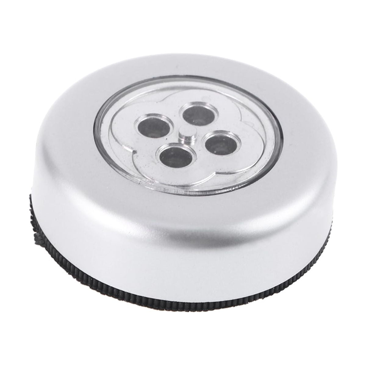 4 LED Wireless Night Light Battery Operated Tap Touch Lamp Stick-on ...