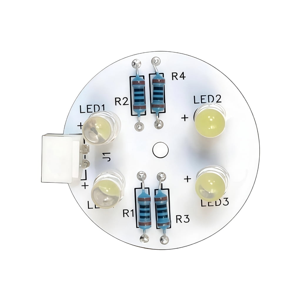 4 LEDs Fridge Lighting PCB Lamp Replacement Accessories Easy ...