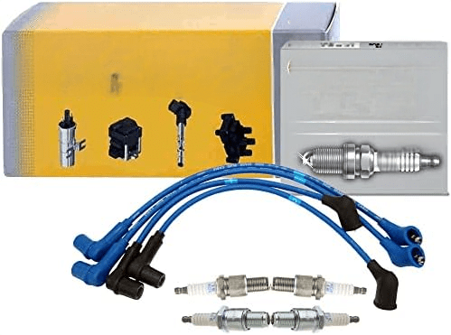 4 Laser Iridium Spark Plugs Gap .048" & Wires Kit For Mazda RX-8 R2 1.3 ...