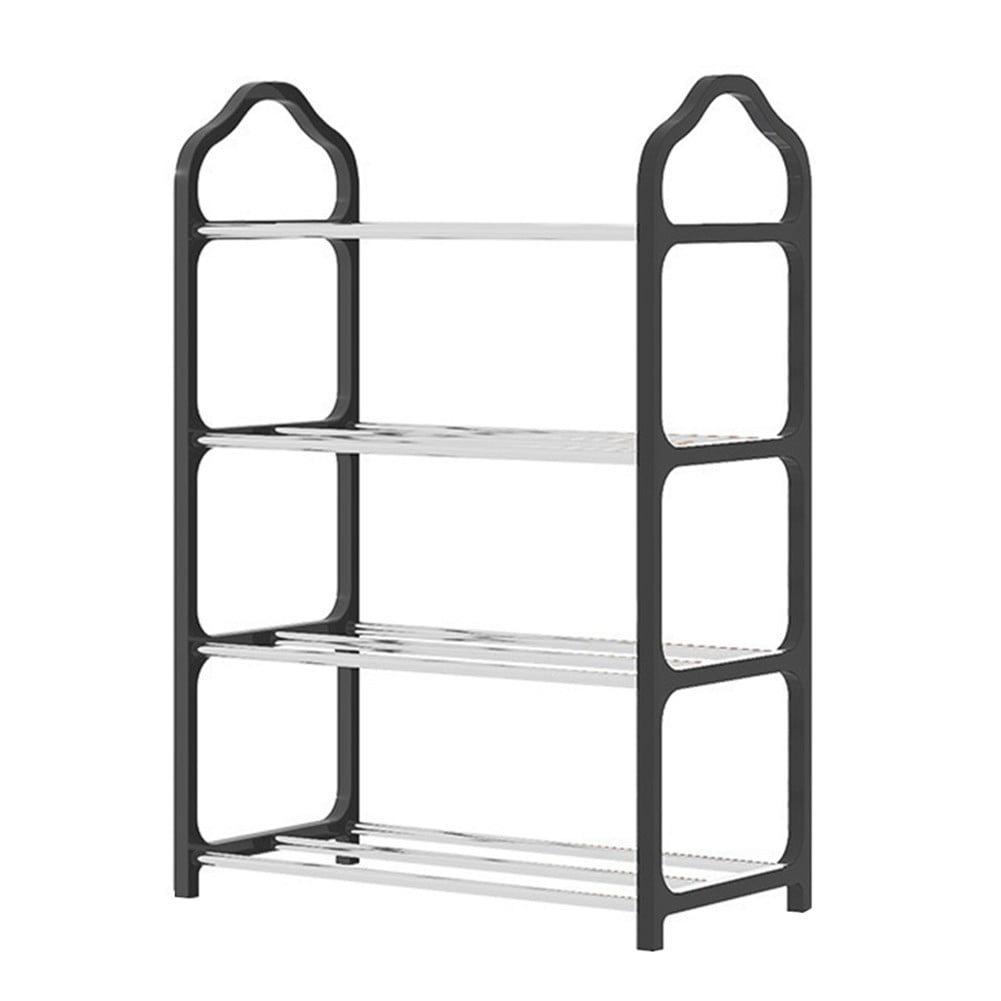 4-Layer Assembly Shoe Rack Dustproof Storage Shoe Rack Door Storage ...