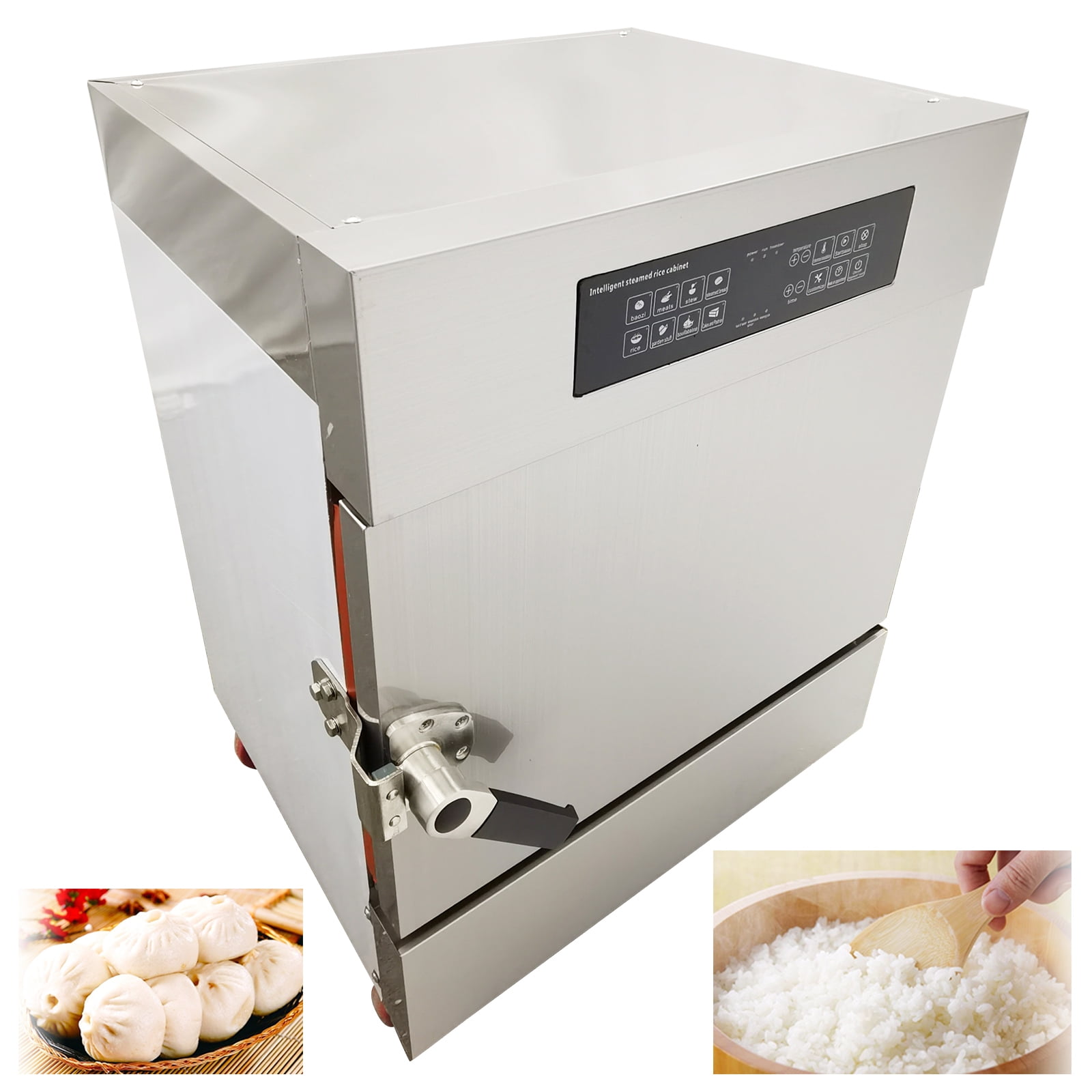 4-Layer Electric Steaming Cabinet Multipurpose Stainless Steel ...