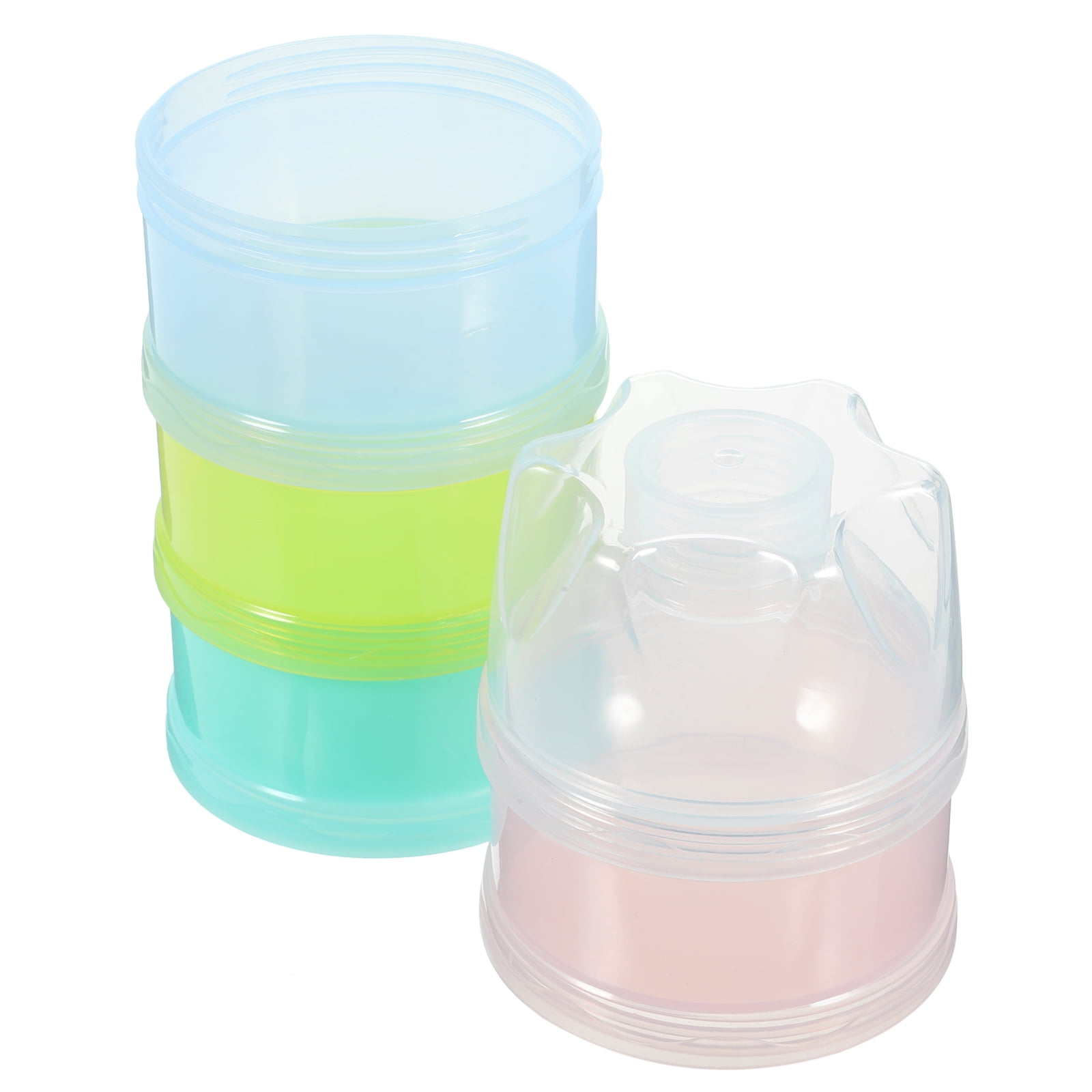 4 Layer Powder Dispenser Travel Storage Container - Walmart.com