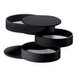 4 - Layer Rotatable Jewelry Box in ABS Resin for Storing Various ...