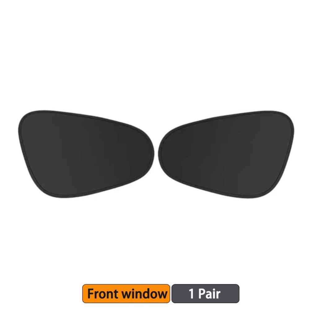 4-Layer Sun Shade Cover for Car Side Window Ultra-Light Electrostatic ...