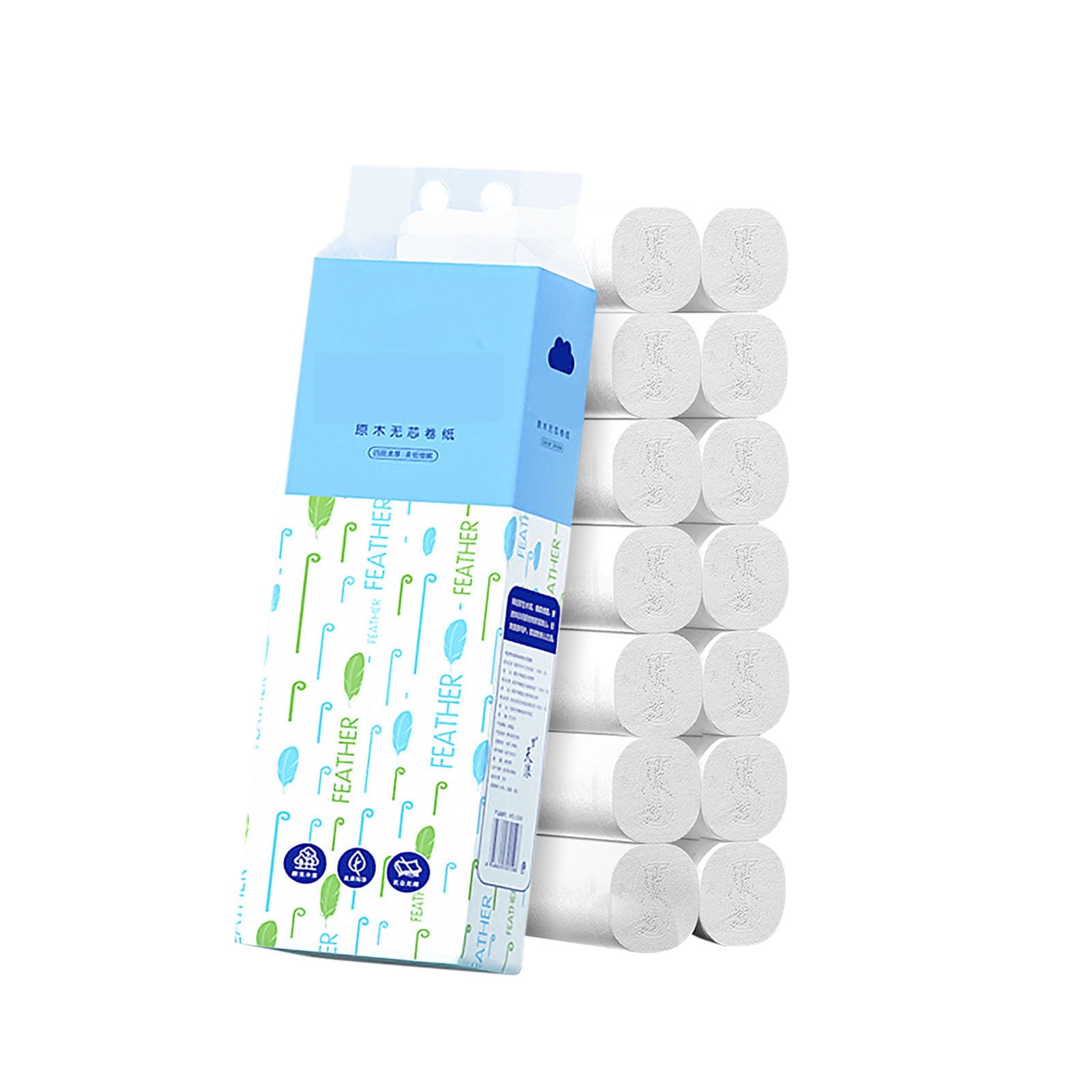 4-Layer Toilet Paper, 14 Rolls Toilet Paper, Comfort Family Mega Rolls ...