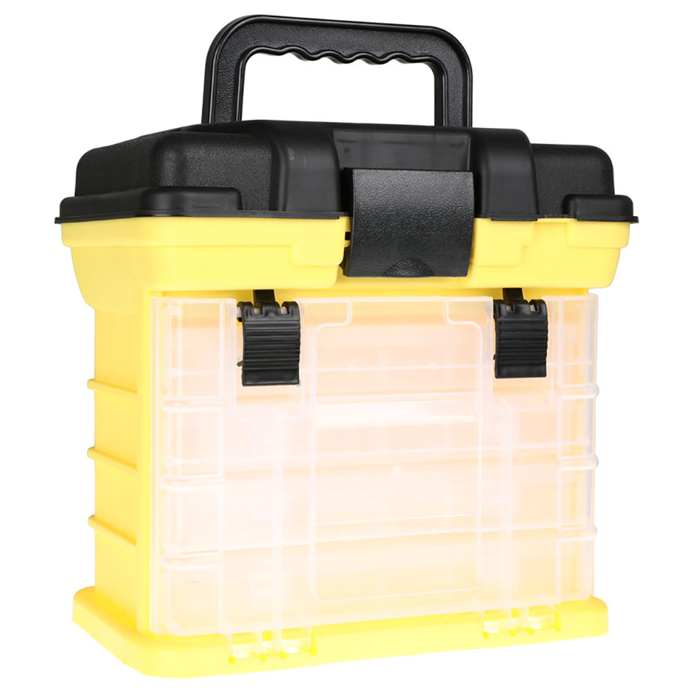 4 Layers Fishing Tackle Box Portable Handheld Large Capacity High ...