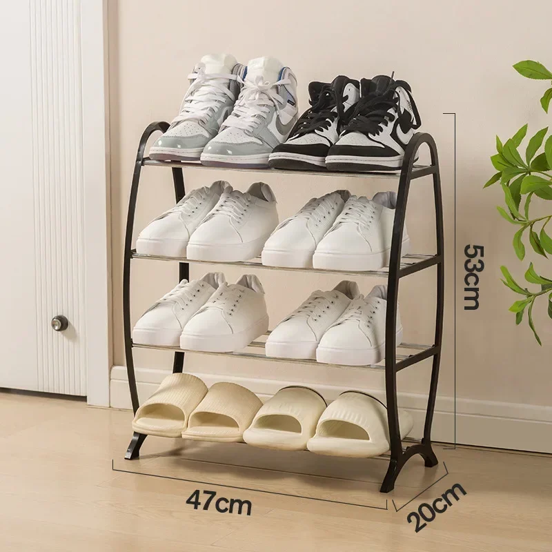 4 Layers Shoe Rack High Load-bearing Capacity Storage Racks Modern ...