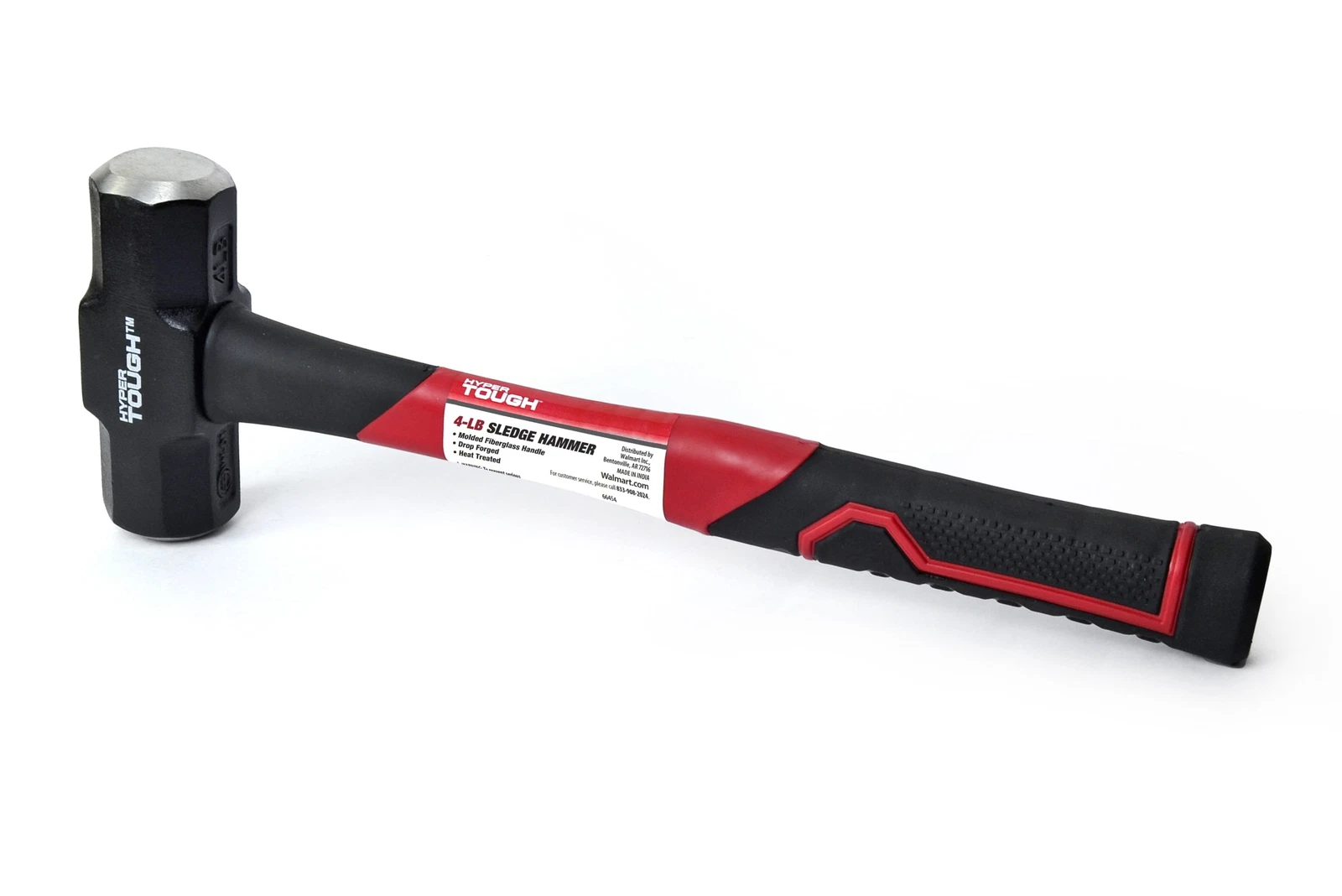 4 Lb Sledge Hammer, Fiberglass Handle,Precision Machined Heat Treated ...