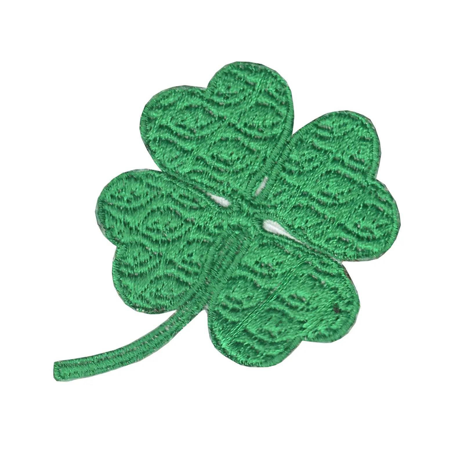 4 Leaf Clover Patch Lucky Irish Shamrock Embroidered Iron On - Walmart.com