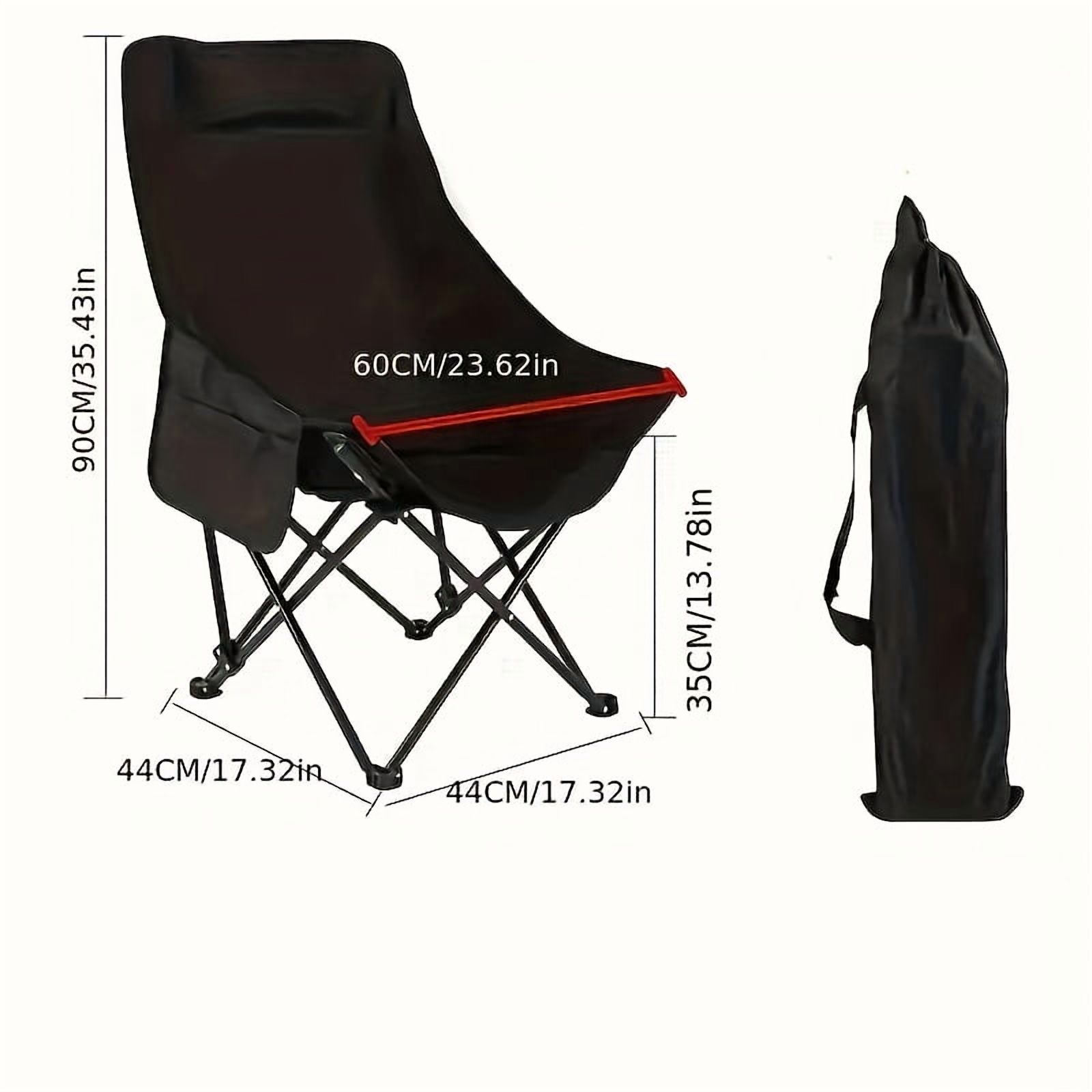 4-Leg Adjustable Camping Lounger - Dual-Purpose Foldable Chair & Bed ...