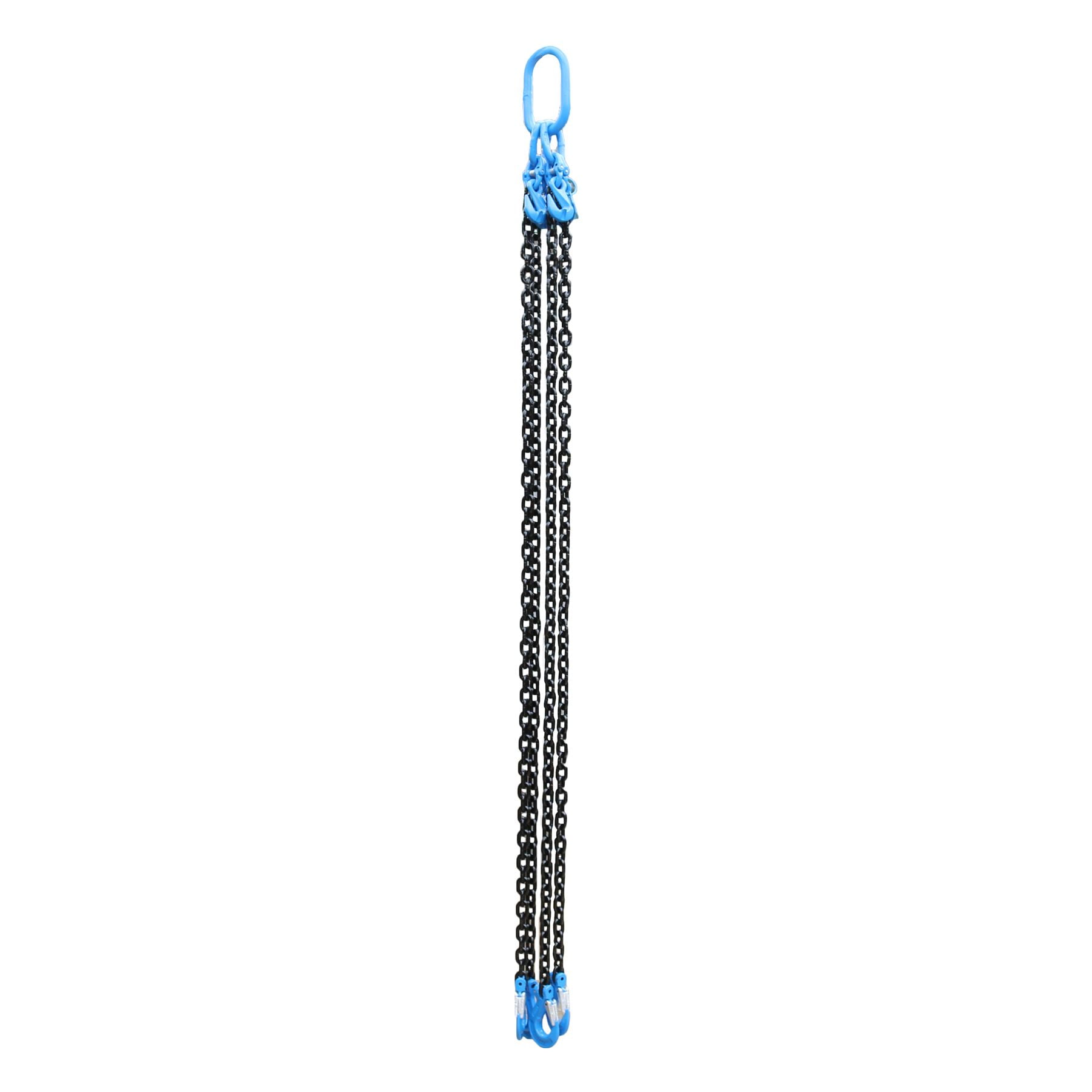 4 Leg Lifting Chain Sling with Clevis Grab Hook 2 Metre 10mm Chain WLL ...