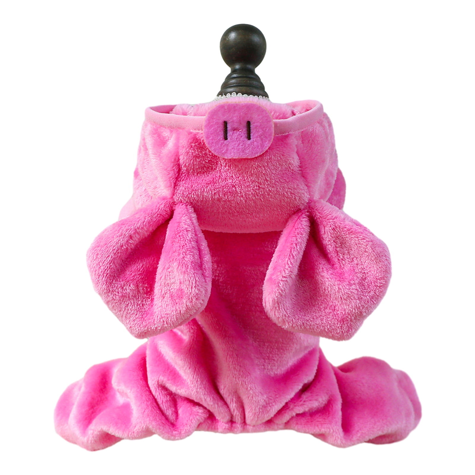 4-Legged Pig Coat - Button Closure, Easy to Wear, Thick Warm Plush ...