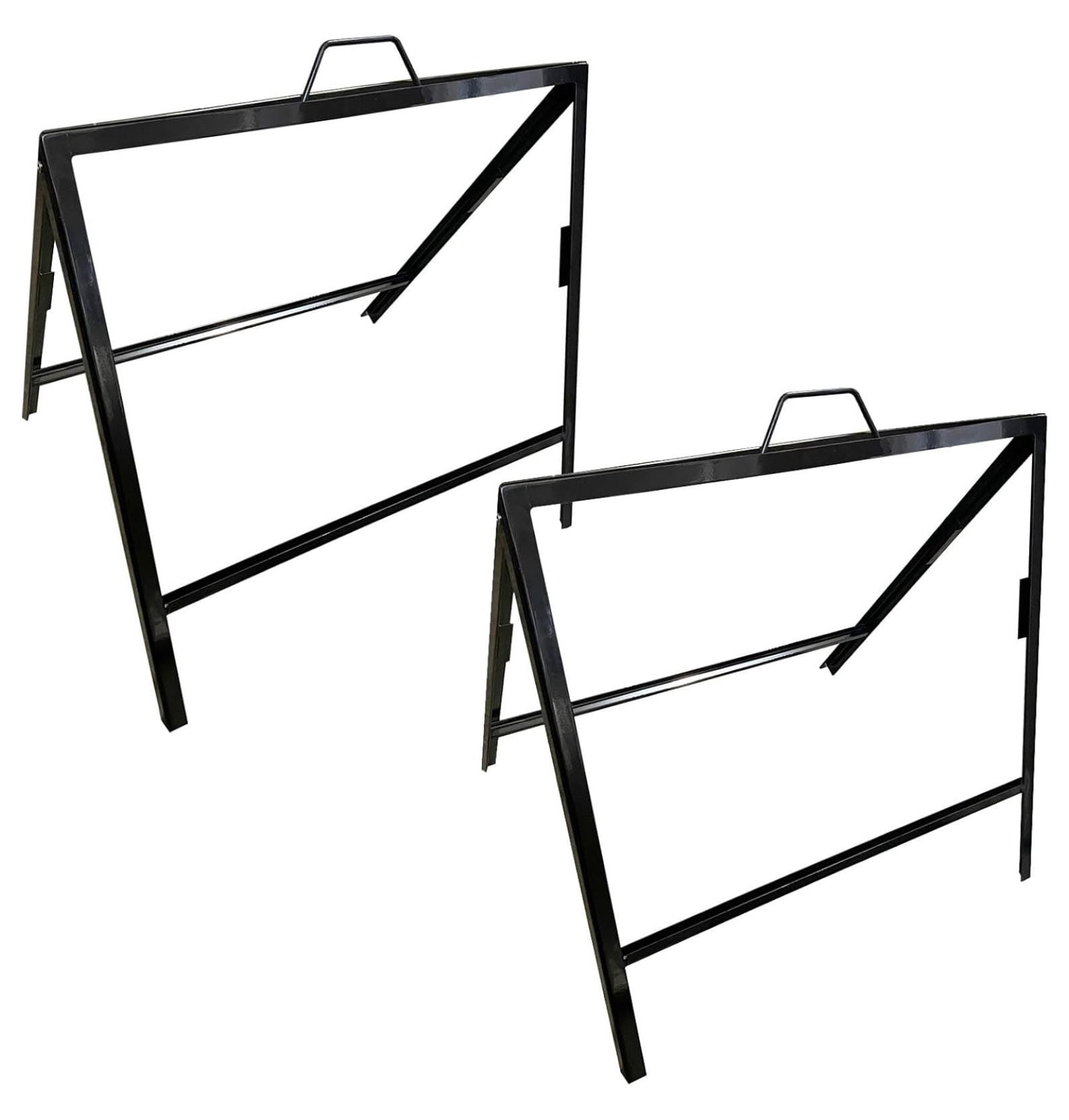 4 Less Co 2 Pack of Metal A-Frame Stand for Open House Sign for Realtor ...