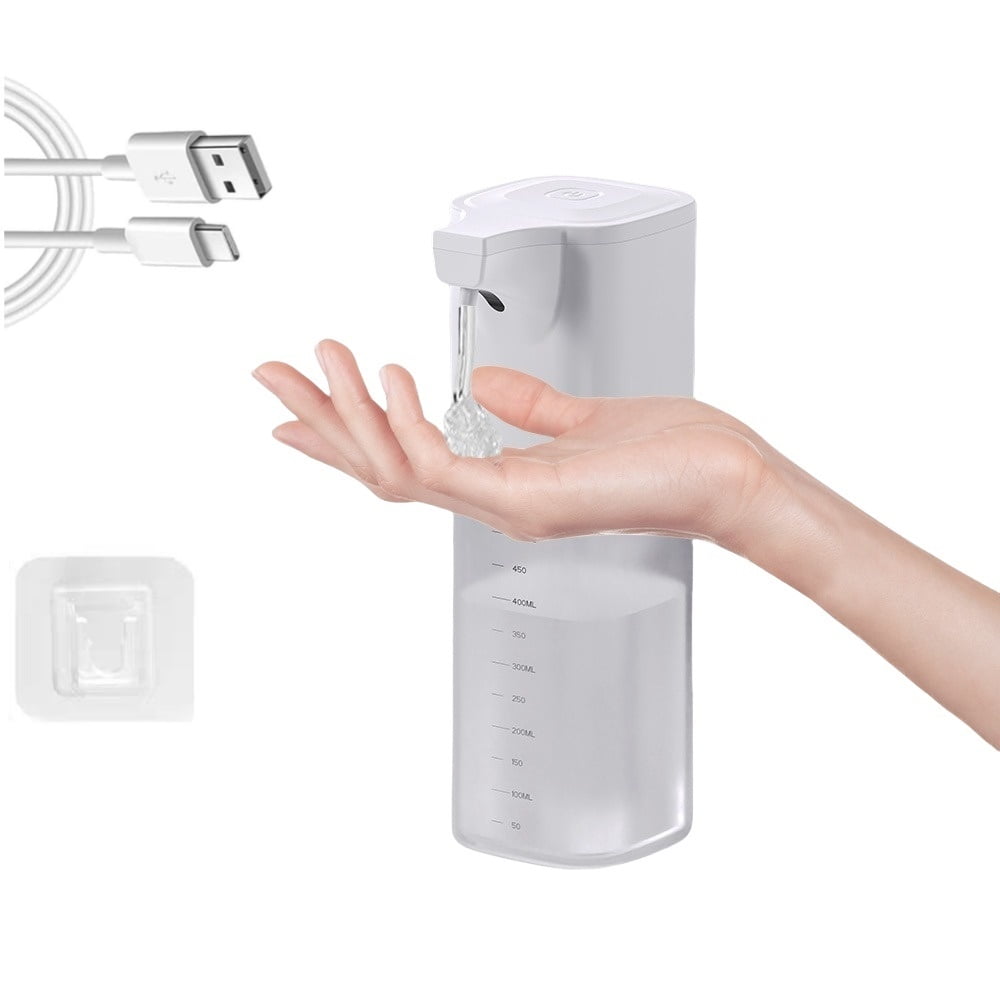 ‌4-Level Adjustable Touchless Soap Dispenser - 18.60oz/550ml ...