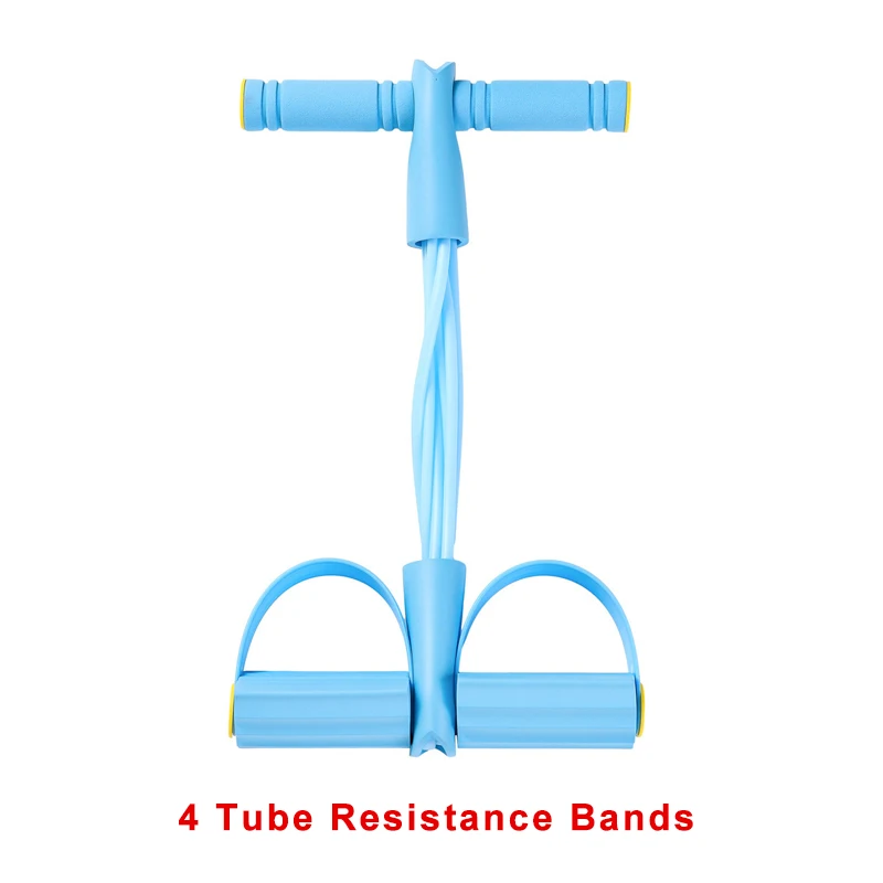4-Level Resistance Band Tensioner with Non-Slip Handles - Home Fitness ...