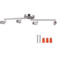 UL Listed 3 Light Multi-directional Flush Mount Ceiling Fixture, Gray ...