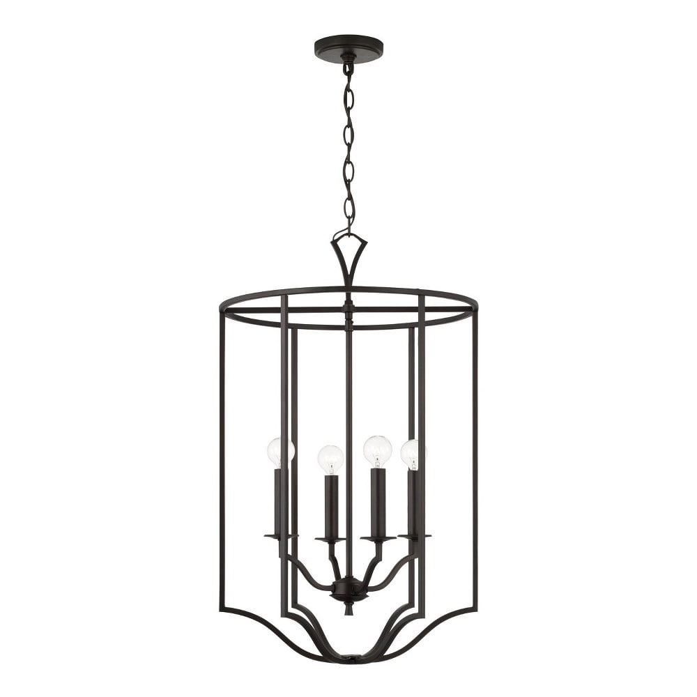 4 Light Foyer -Traditional Installation Capital Lighting 542841Ob ...