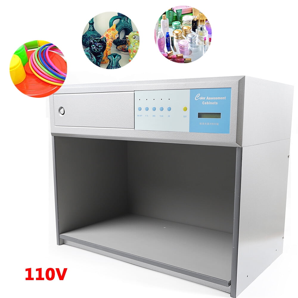 4-Light Sources Light Booth Color Assessment Cabinet Color Matching ...