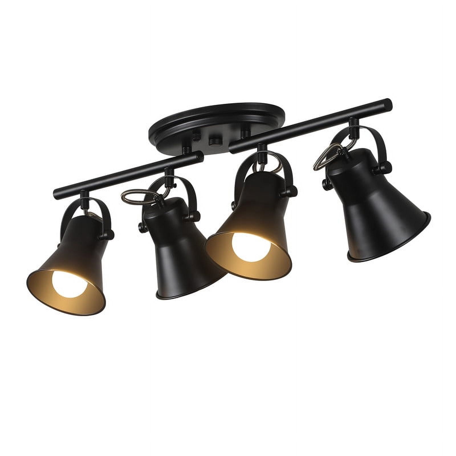 4-Light LED Track Lighting Kit - Industrial & Versatile Light for ...