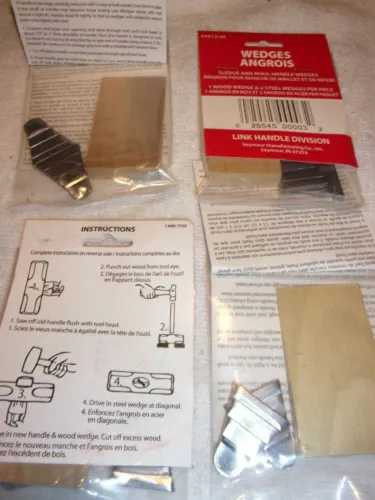 (4) Link Handle 4512 Wedge - Hatchet Handle Kit - Walmart.com