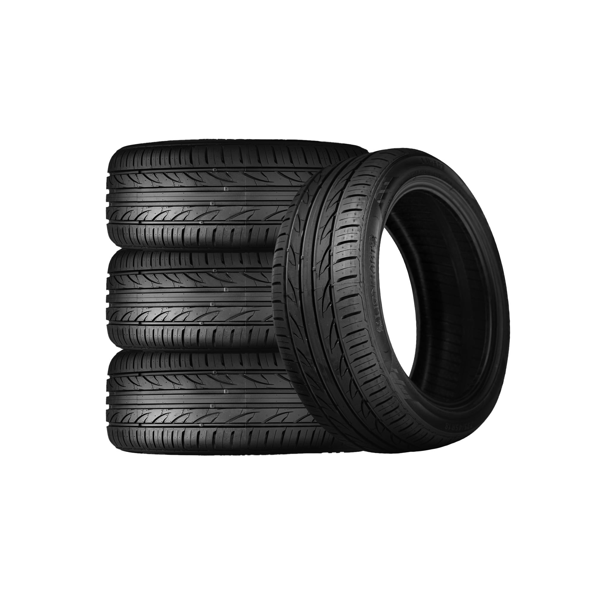 4 Lionhart LH-503 215/45ZR17 91W XL Tires Fits: 2011-13 Honda Civic Si ...