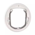 4 Locking Way Lockable Dog Kitten Door Security Flap Door Plastic ...