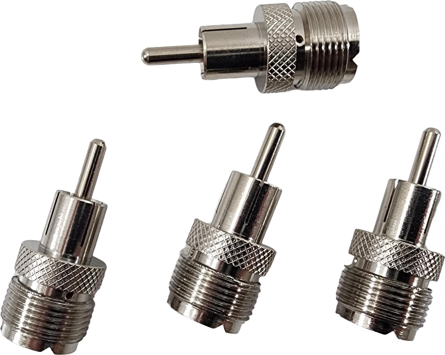 4 Lot Workman AD-259 CB Radio PL-259 to Motorola AM/FM Radio Plug Coax ...