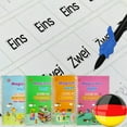 4 German Magic GermanTracing Practice Books – Grooved Handwriting ...