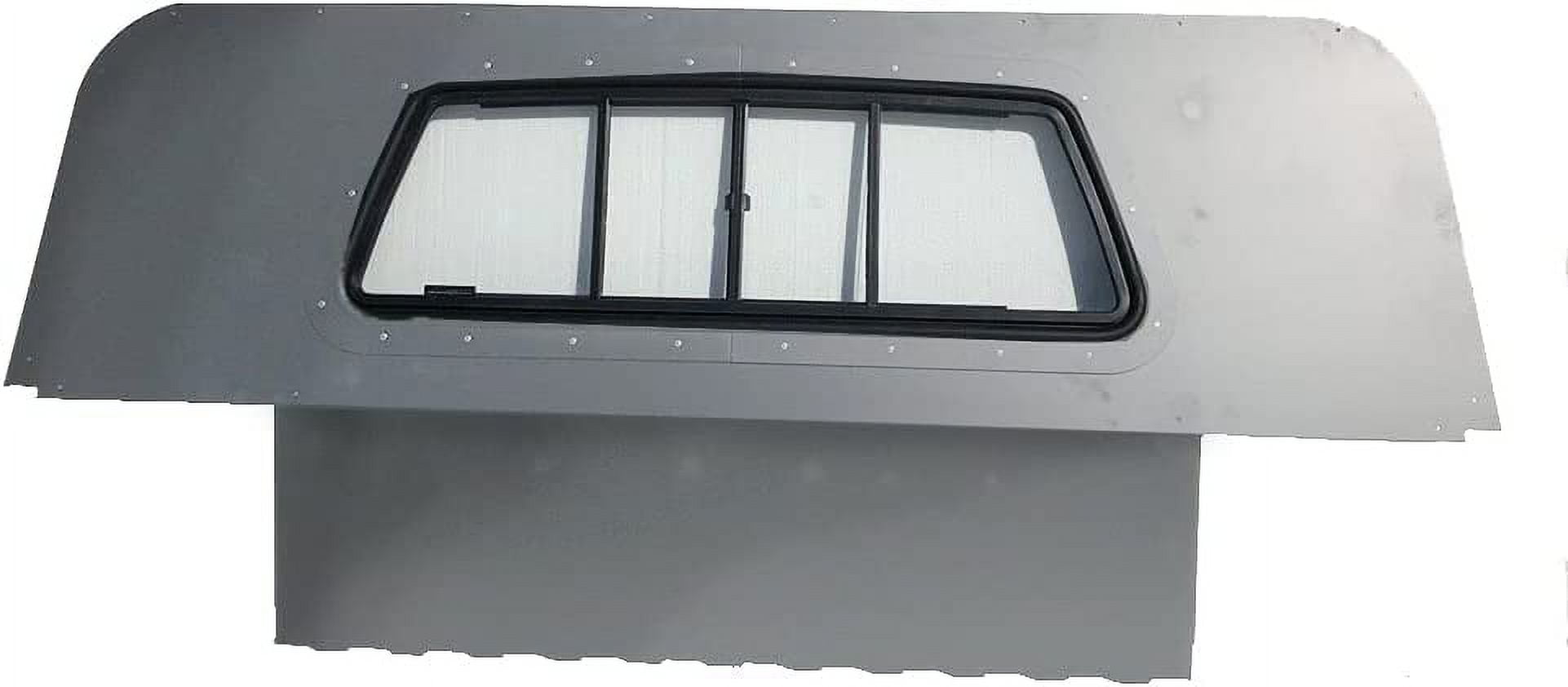 4-Man Rear ALUMINUM iron Curtain + Sliding Window, fits Military Humvee ...