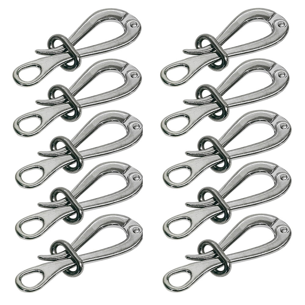 4" Marine Pelican Hook Quick Release Hook 316 Stainless Steel for ...