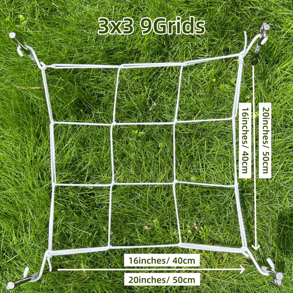 4'' Mesh Trellis Netting for Grow Tents Plant Support Elastic ScrOG ...
