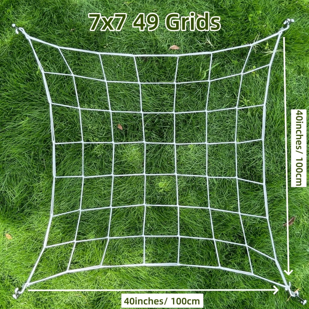 4'' Mesh Trellis Netting for Grow Tents Plant Support Elastic ScrOG ...
