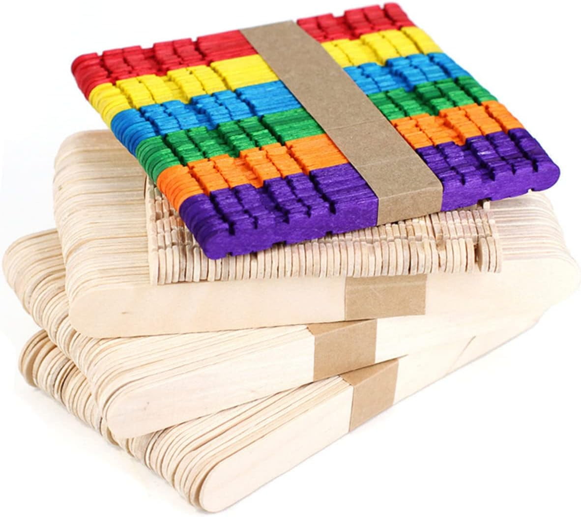 4 Mini Craft Sticks Wood Ice Cream Sticks Ice Cream Stick Craft ...