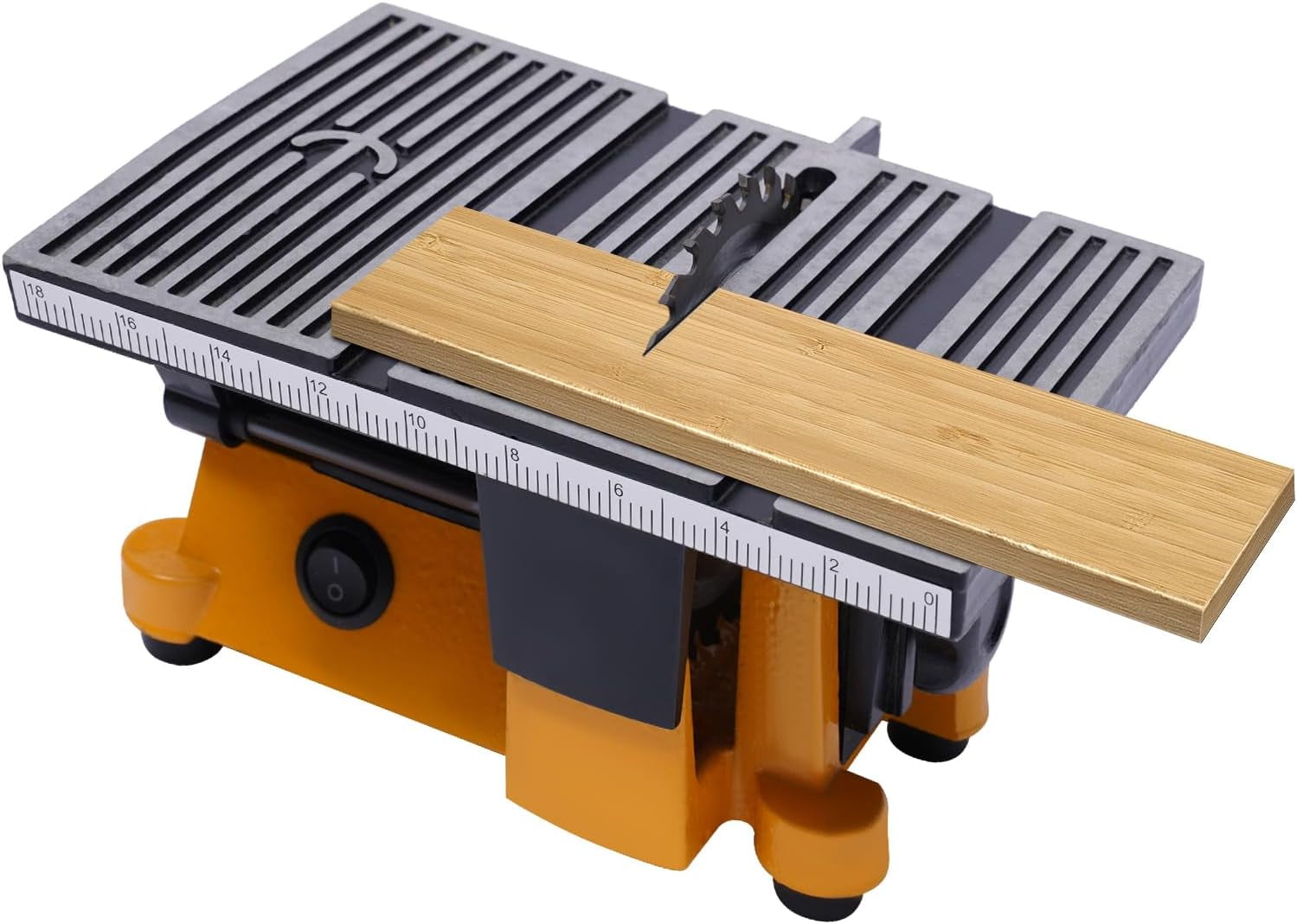 4" Mini Portable Table Saw, Compact Electric Cutting Machine with 3 ...