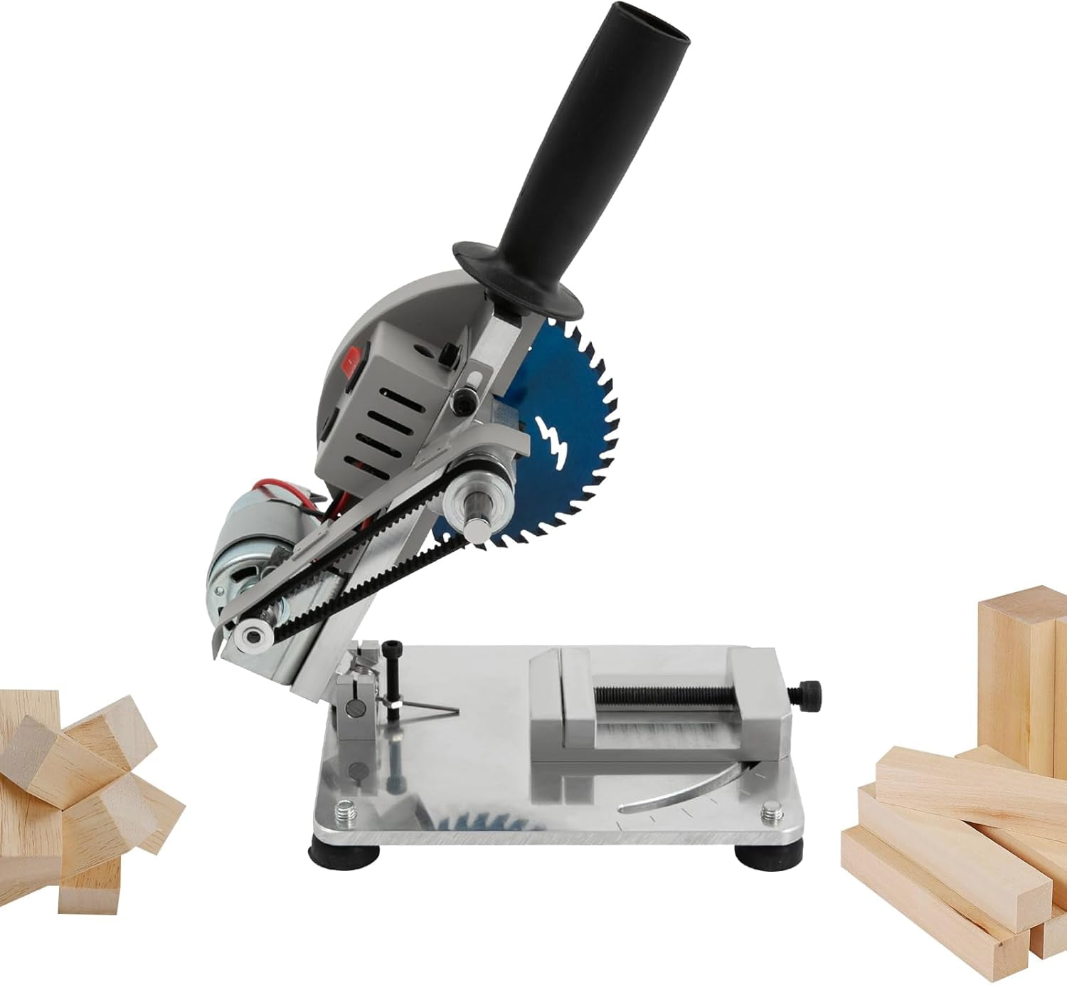 4" Mini Table Saw, 110V Micro Cutting Machine Portable Mini Chop 9000 ...