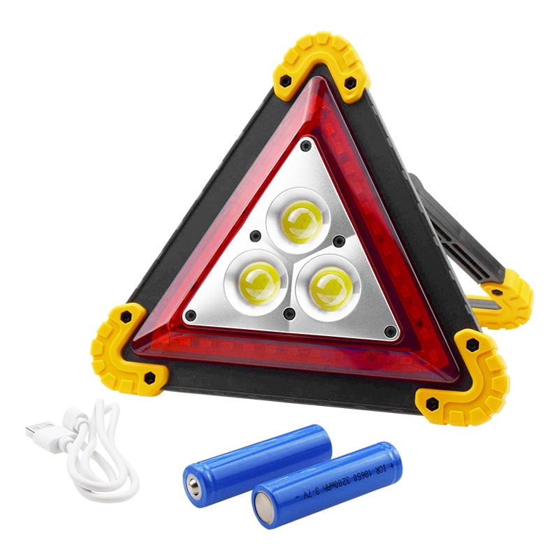 4 Modes Rechargeable Led Emergency Light Warning Hazard Trilight ...