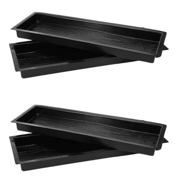 4 Molds Old Wooden Boards Paving Pavement Concrete Mould Garden ...