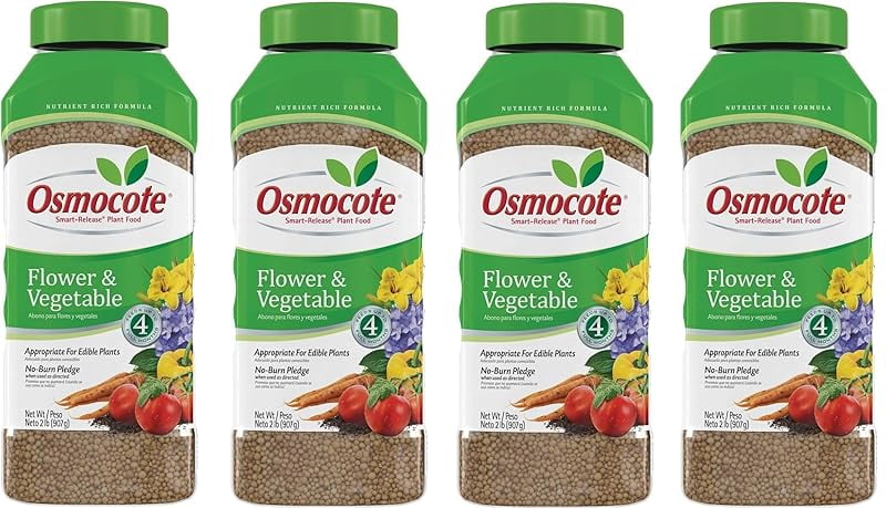 4 Month 14-14-14 Slow Release Vegetable & Flower Plant Food Fertilizer ...