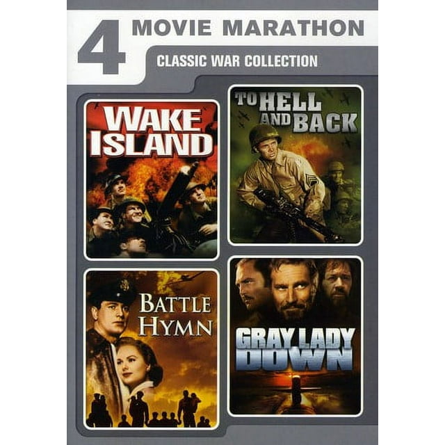 4 Movie Marathon: Classic War Collection [DVD] - Walmart.com