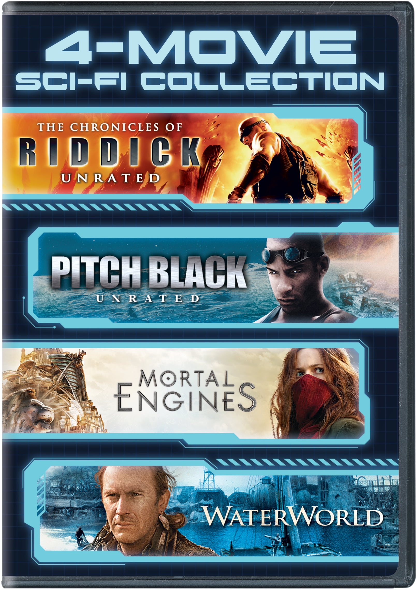 4-Movie Sci-Fi Collection (Walmart Exclusive) (Chronicles of Riddick ...